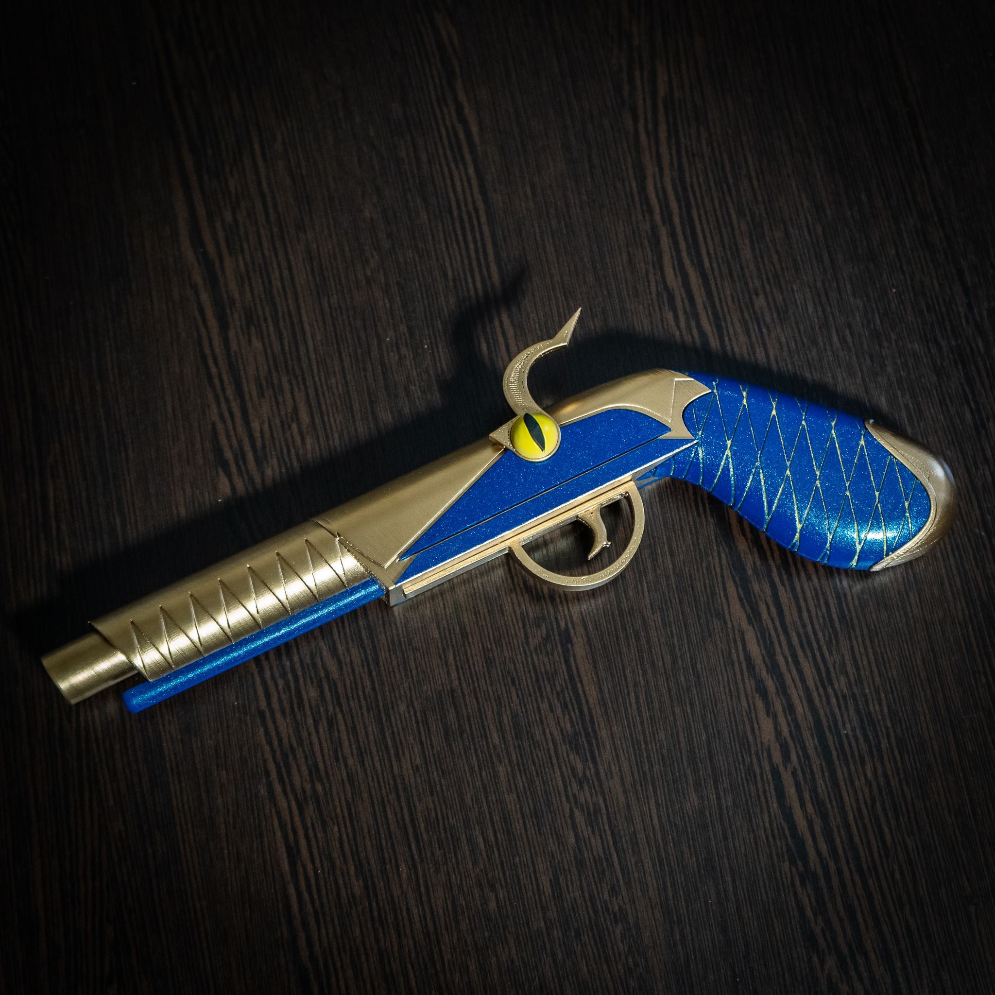 Blitzo’s Demon Pistol Replica – Helluva Boss Cosplay Gun – 3DPrintProps