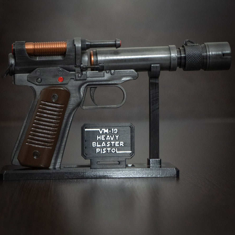 Star Wars Outlaws Kay Vess VM-19 heavy blaster pistol – 3DPrintProps